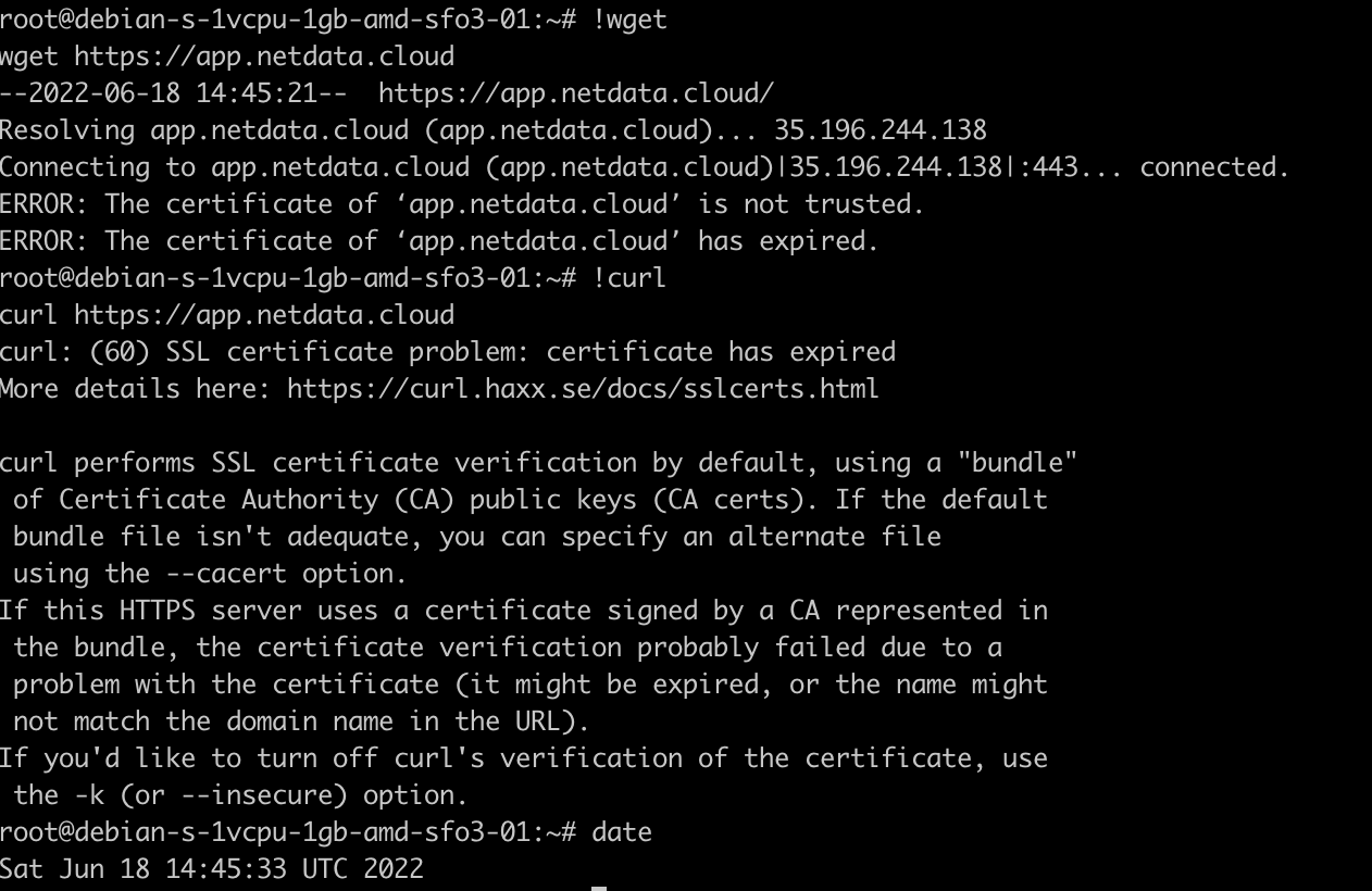 Kickstart Script Fails On Vanilla Aws Ec2 Instance · Issue 475 · Netdatanetdata Cloud · Github
