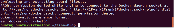 Finn Fresh Install With Quicktest · Issue 870 · Xilinx Finn · Github