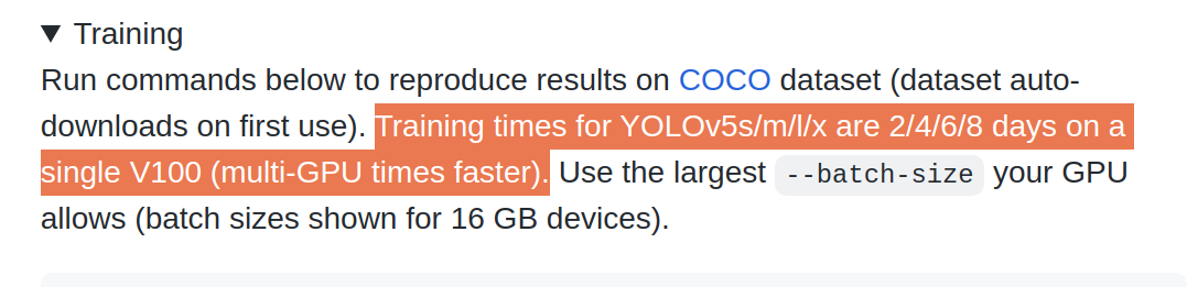 train time · Issue #4800 · ultralytics/yolov5 · GitHub