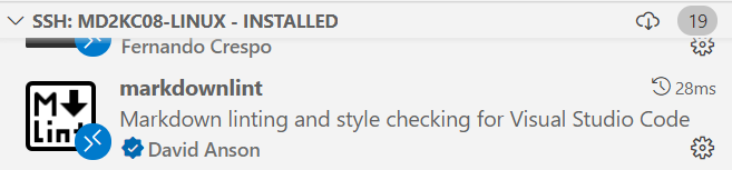 markdownlint.config is not applied on remote SSH workspaces · Issue #234 · DavidAnson/vscode ...
