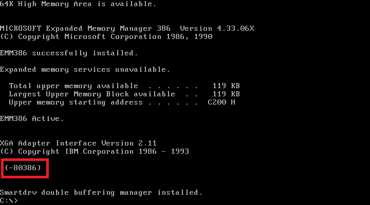 IBM XGA Emulation fails with open-source XGAKIT as well · Issue #2983 ...