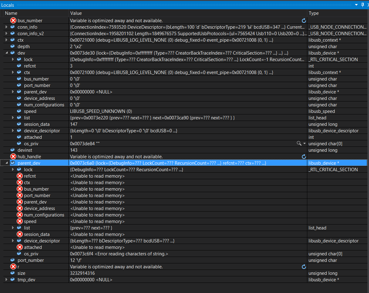 nullptr deref after get_ancestor() call in windows_winusb.c · Issue ...