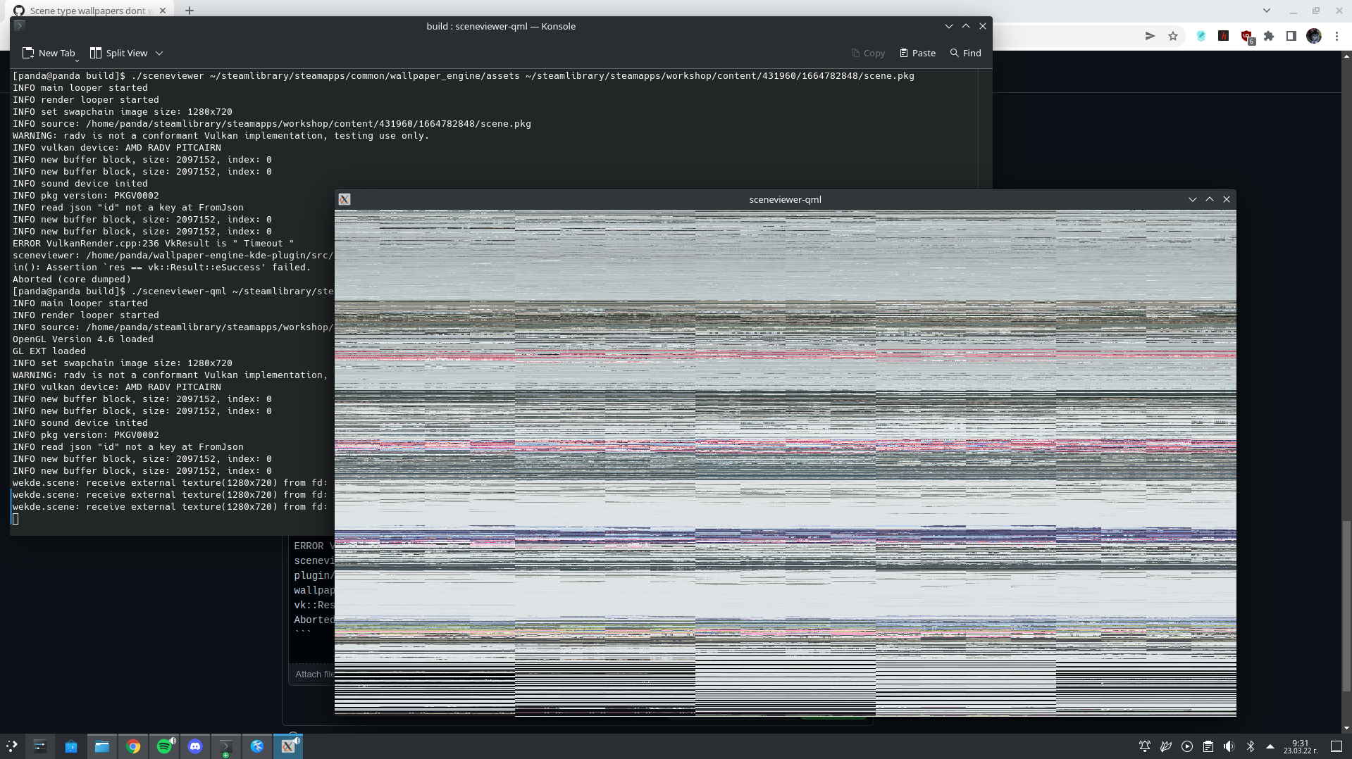 Scene type wallpapers dont work (linear noise) · Issue #137 · catsout/wallpaper-engine-kde ...