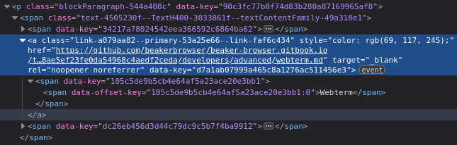 Failed Link On Developers Goto Files · Issue 4 · Beakerbrowser Beaker · Github