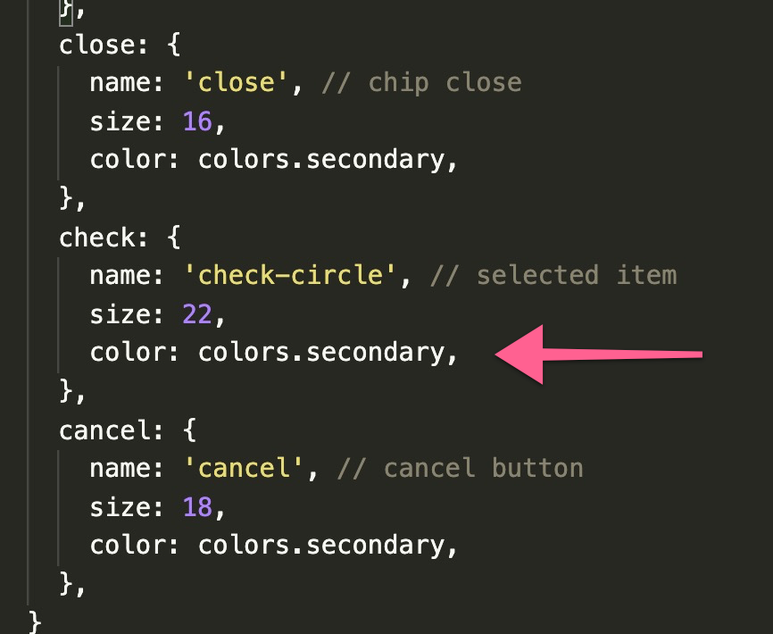 [Question] How can I change the selected item icon color? · Issue #250 ...