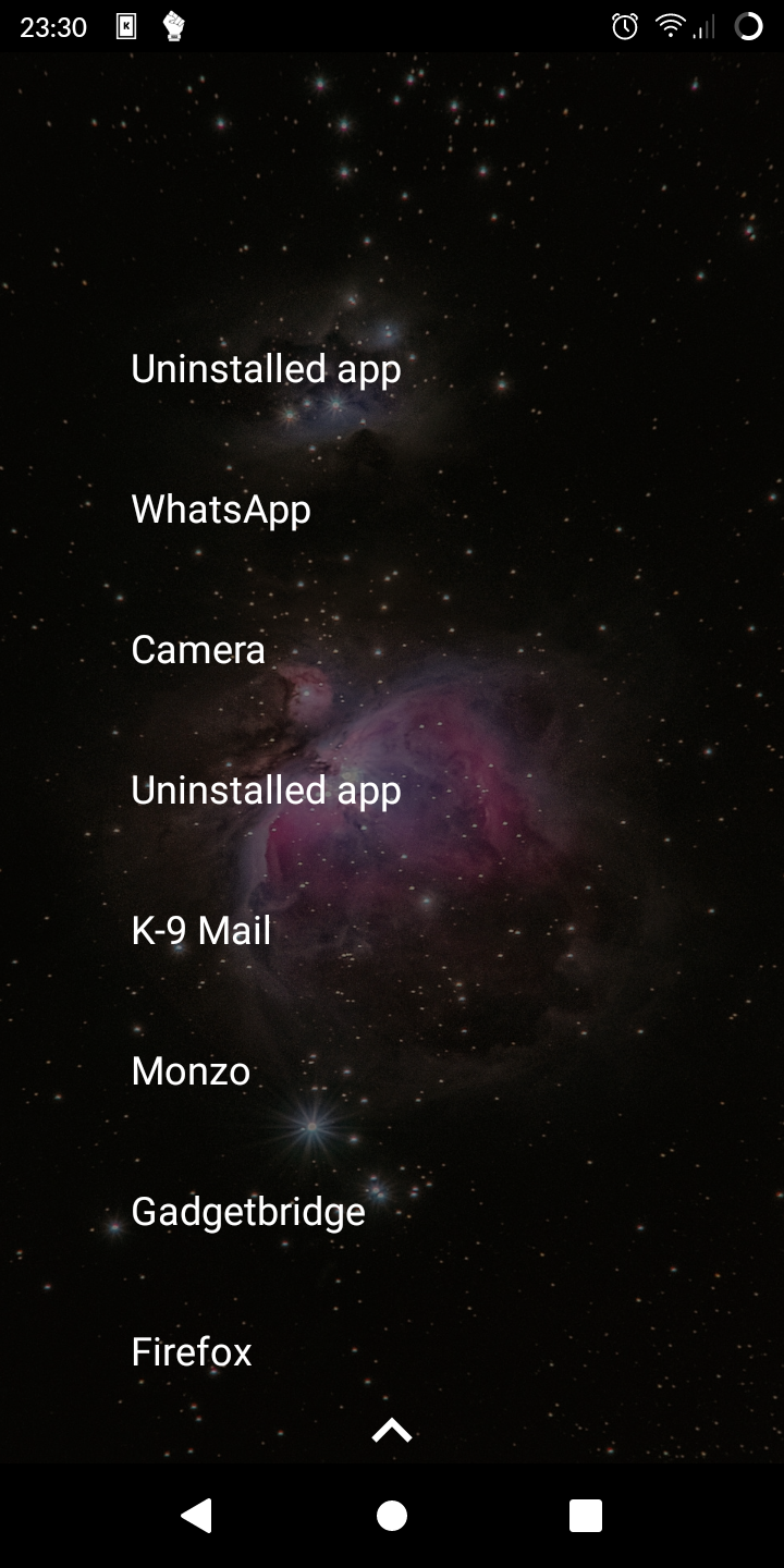 Favourite apps show as uninstalled on boot if installed to SD card ...