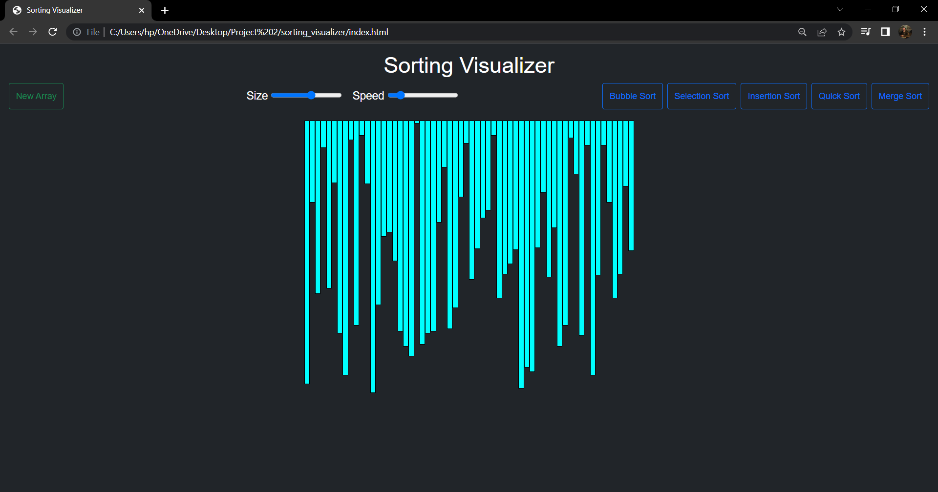 GitHub - vishalpuri510/Algorithm-Visualizer-: algo