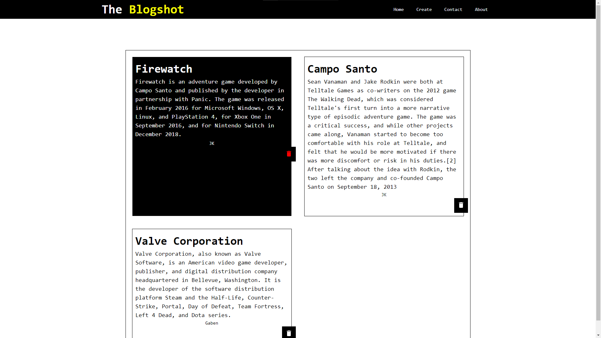 GitHub - JatinKadam/The-Blogshot-web: Blog site using mern stack.