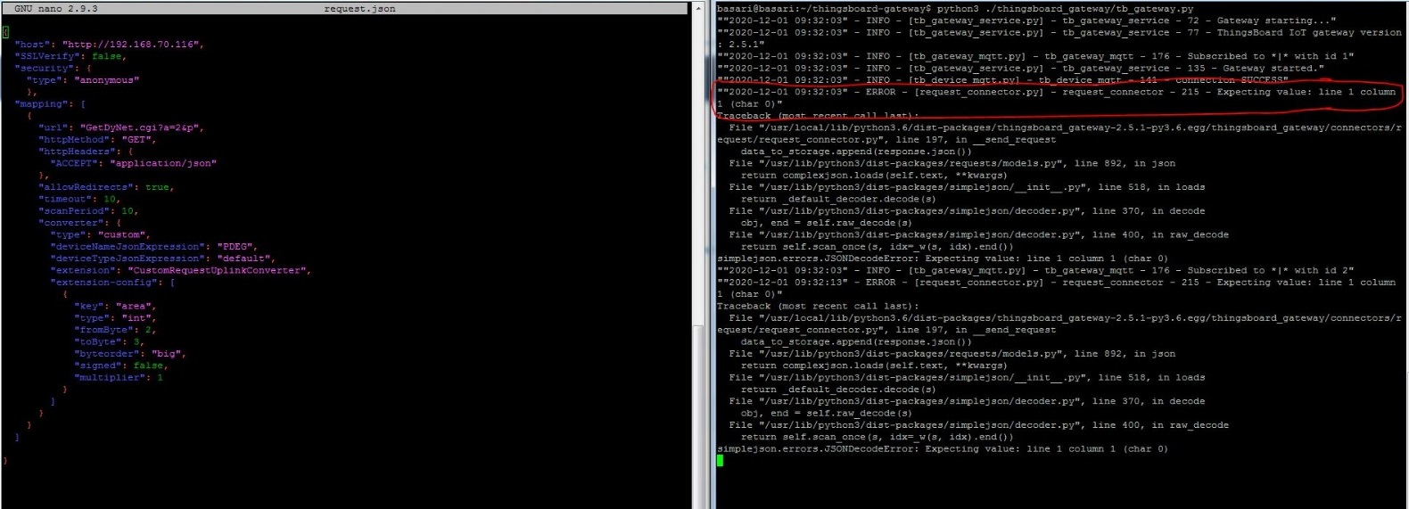 [HELP] Request Connector Custom Converter Error · Issue #434 · thingsboard/thingsboard-gateway ...