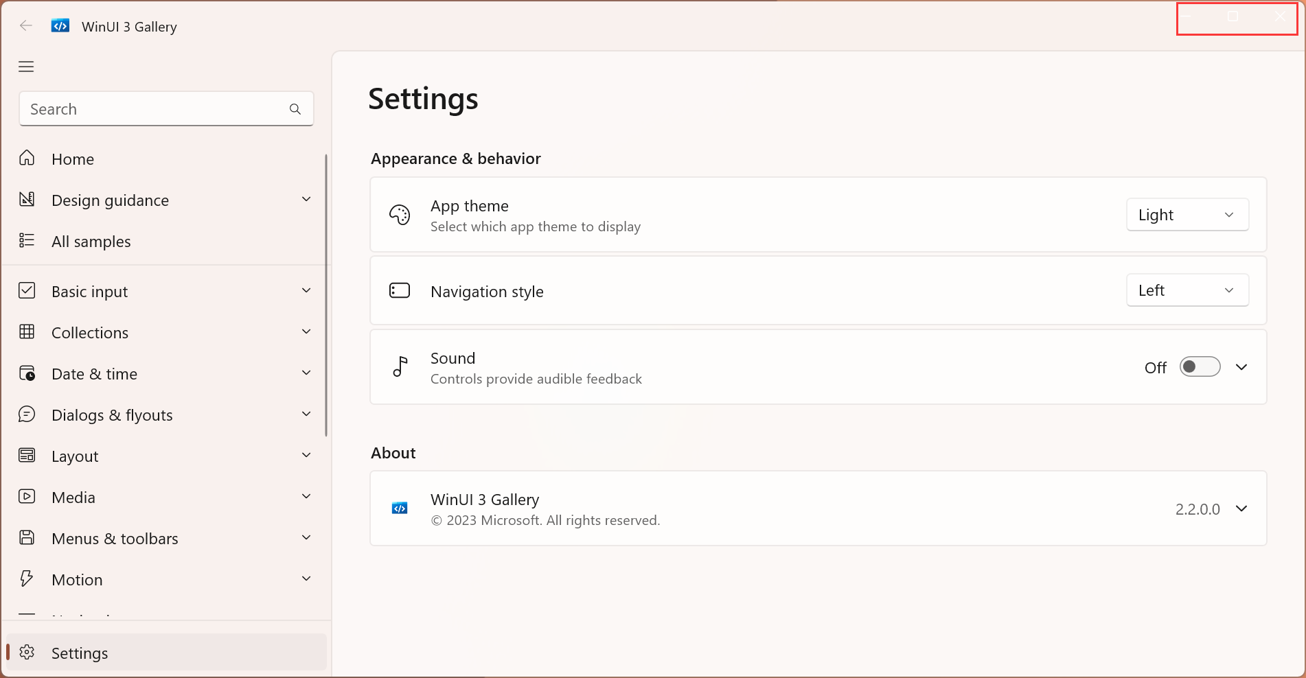 Title Bar can't work as normal · Issue #1364 · microsoft/WinUI-Gallery · GitHub
