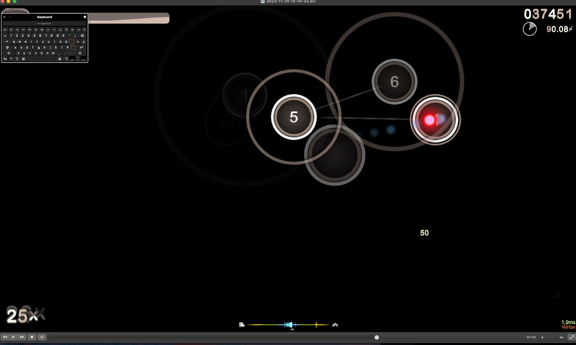 Osu!Lazer random massive keypress delay during gameplay on macOS · ppy ...