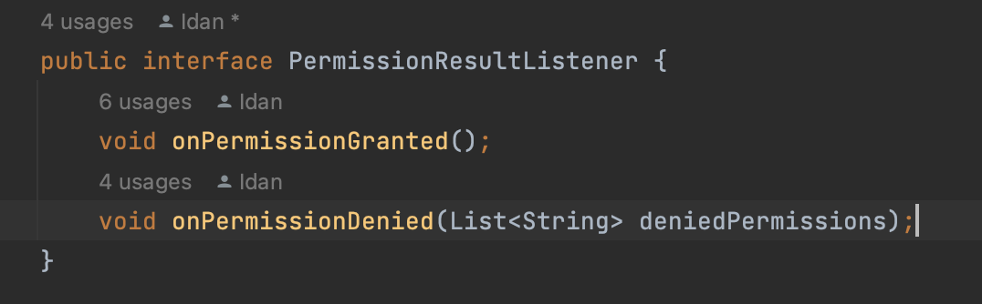 GitHub - idan1ezer/ezPermission: Java library for Android development that provides a ...