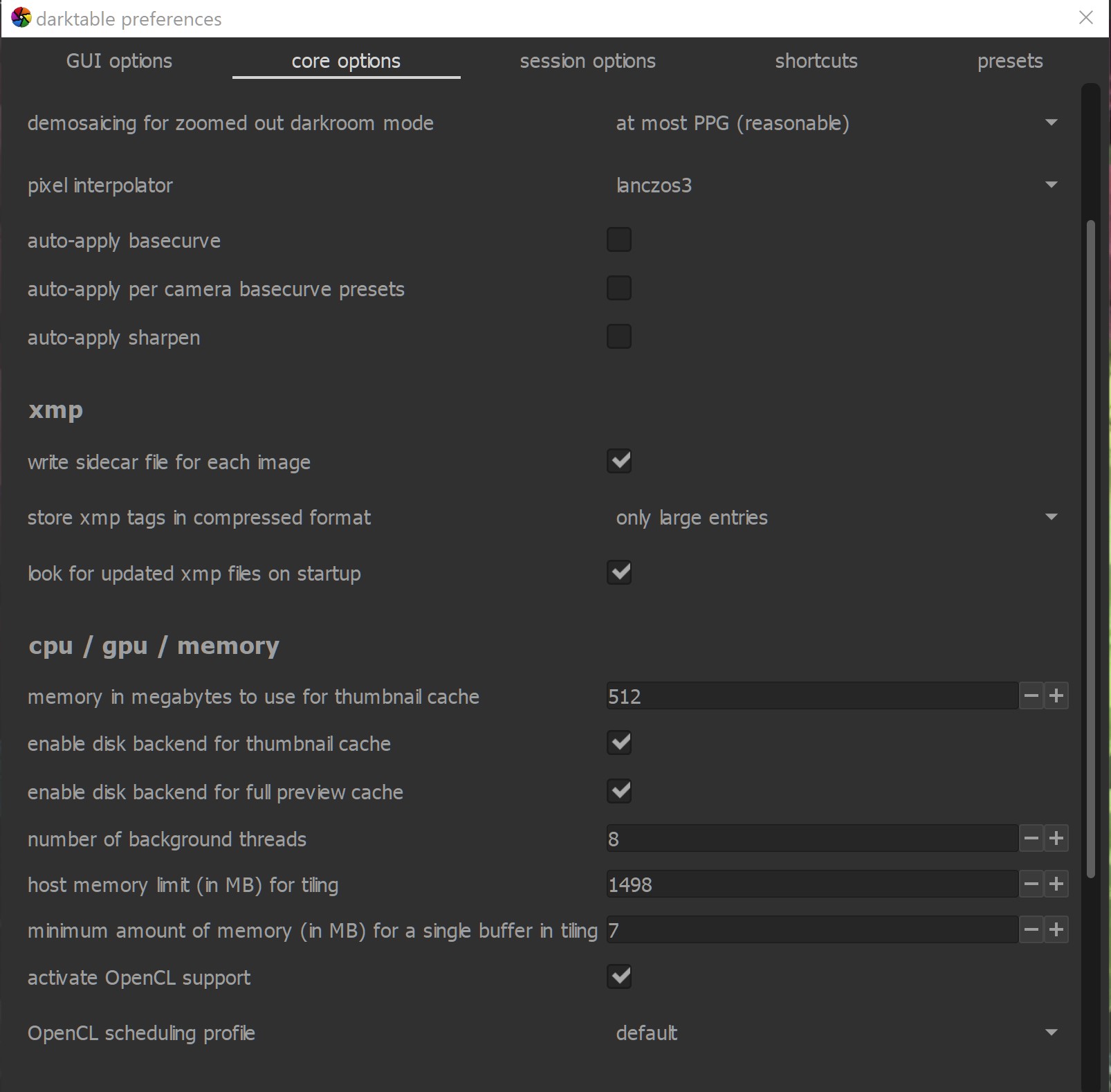 darktable 3.0 lut 3D does not work with 'activate OpenCL support' enabled · Issue #4011 ...