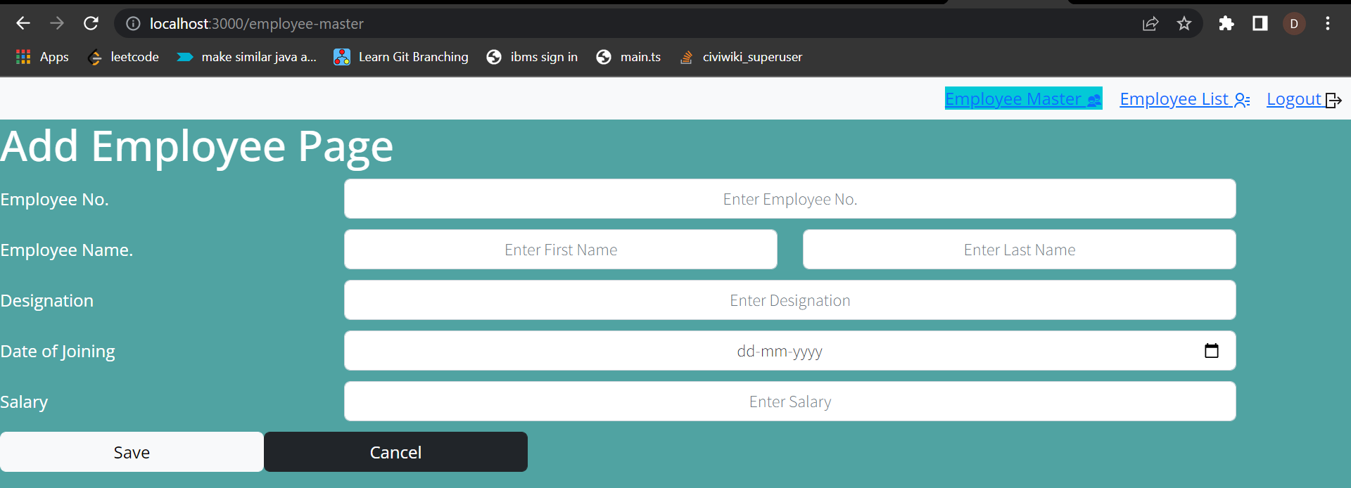 GitHub - Divyashree-iyer/Emp_app: React Application to login, search and filter employee list ...