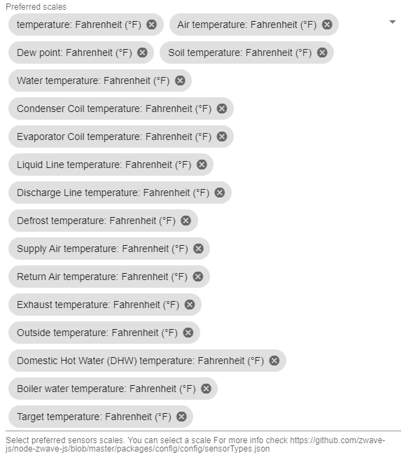Thermostat showing Celsius instead of Fahrenheit · Issue #5755 · zwave-js/zwave-js · GitHub