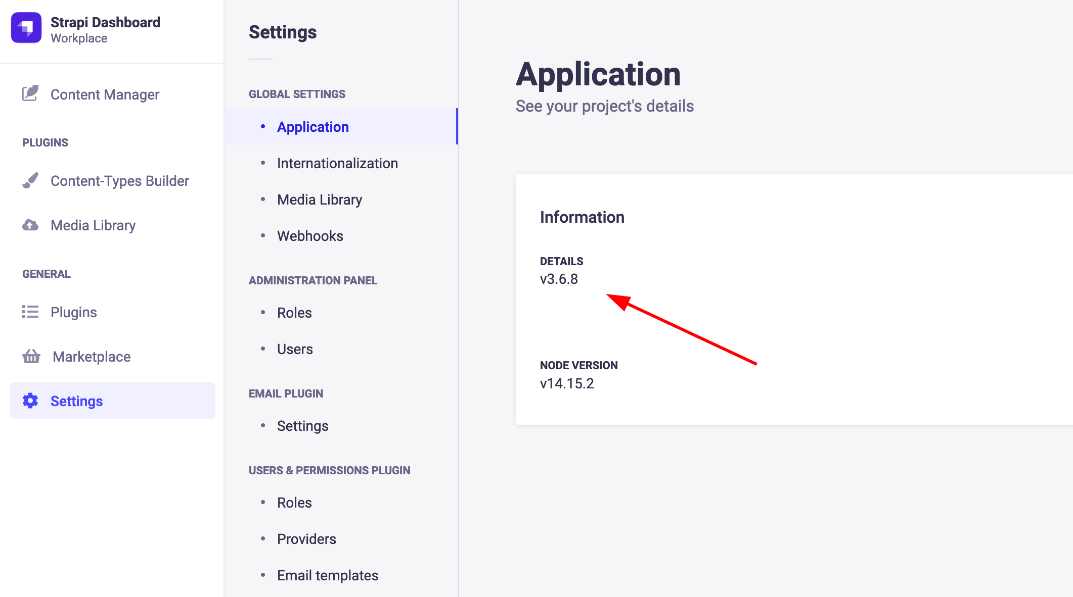 v4 does not show the correct version · Issue #11150 · strapi/strapi · GitHub