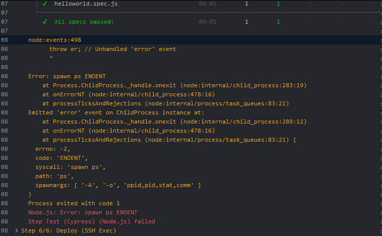 Headless Chrome Docker Run Failing Due To Irrelevant Console Errors 954 · Issue 21041