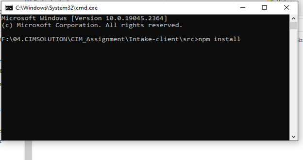GitHub - shaikat213/Intake_Assignment: Assignment for CIM Solution