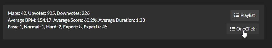 Feature Request: OneClick Mapper Playlists · Issue #130 · beatmaps-io/beatsaver-main · GitHub