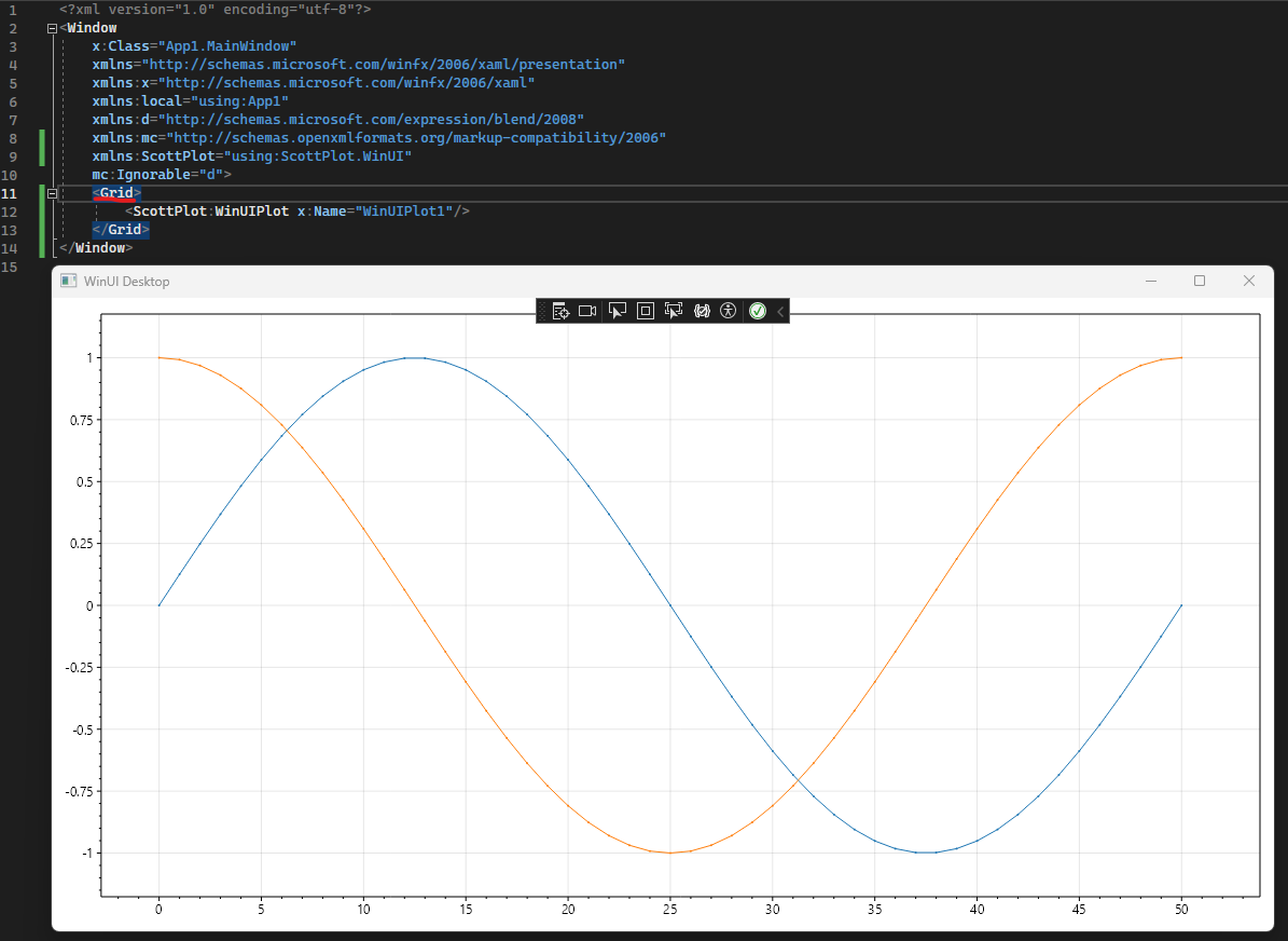 SP5: Need WinUI Quickstart · Issue #2717 · ScottPlot/ScottPlot · GitHub