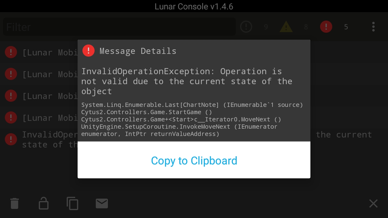 InvalidOperationException · Issue #89 · Cytoid/Cytoid · GitHub