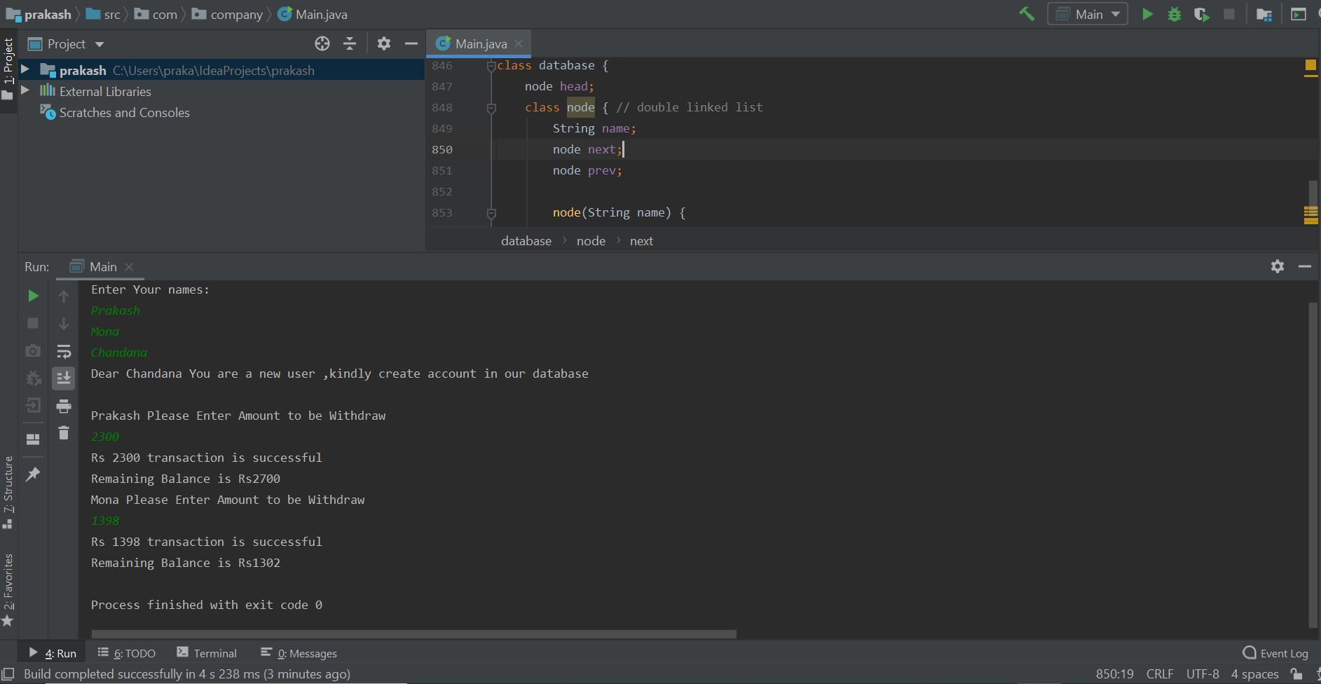 GitHub - prakash090200/ATM-machine-Implementation-using-java: It's ...