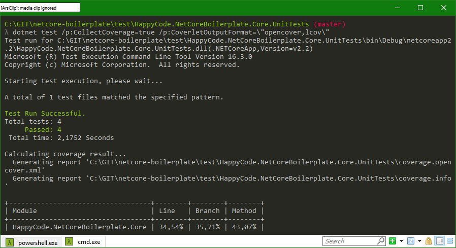 For Msbuild Integration Multiple Output Formats Does Not Work · Issue 630 · Coverlet Coverage