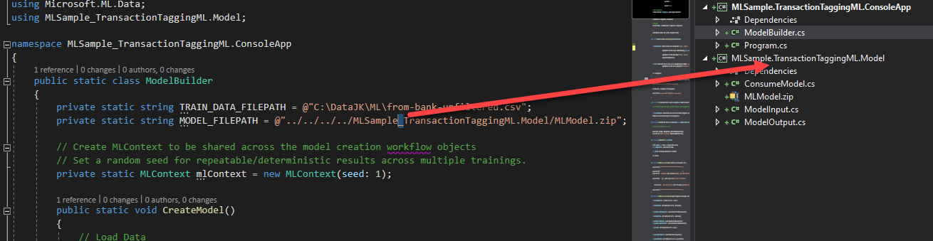 Unable to retrain model without updating MODEL_FILEPATH when project has a dot in the name ...