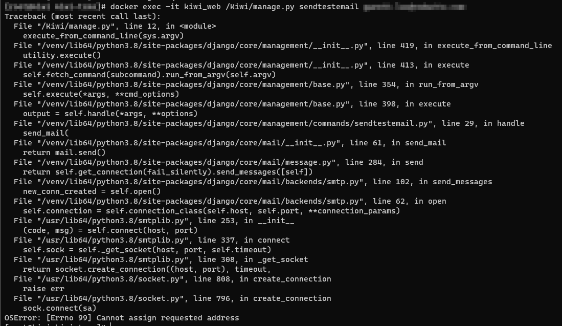 500 error when resetting password · Issue #2681 · kiwitcms/Kiwi · GitHub