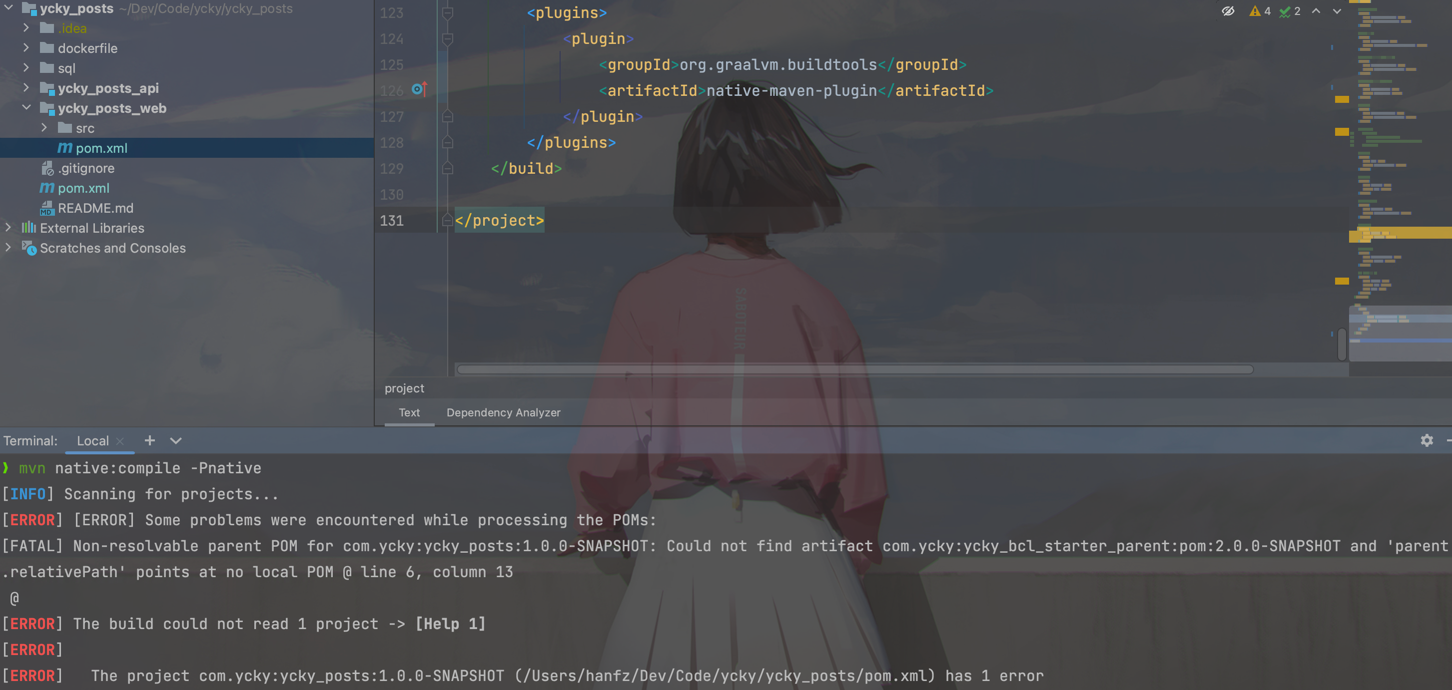 Springboot3 Multi module project packaging native-image failed · Issue ...