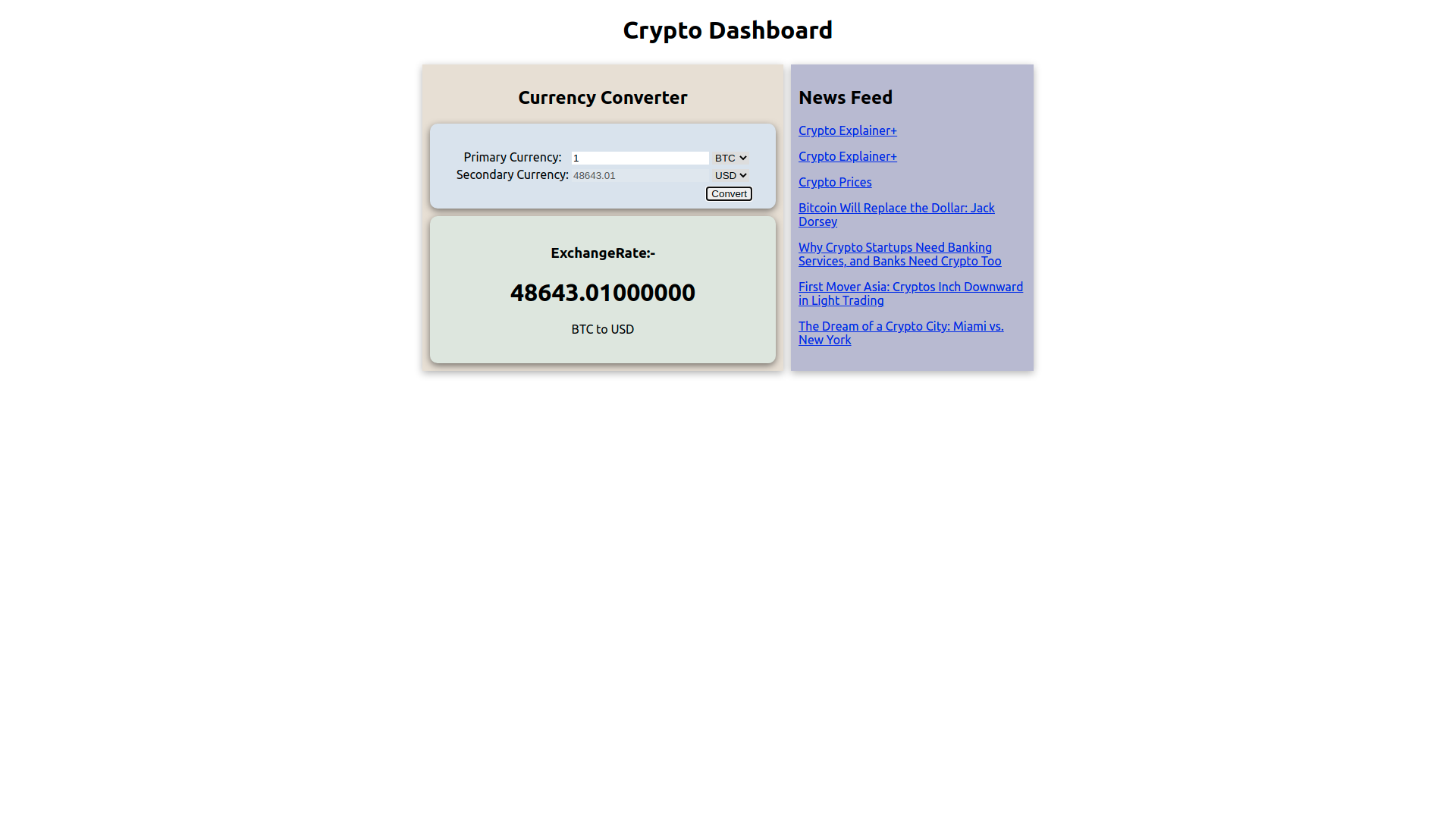 GitHub - Akshit42-hue/Crypto_dashboard
