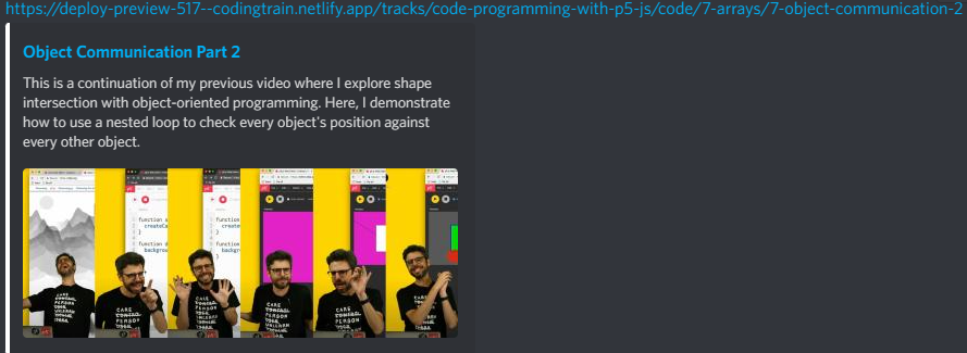 Add track cover image as share preview by dipamsen · Pull Request #517 · CodingTrain ...