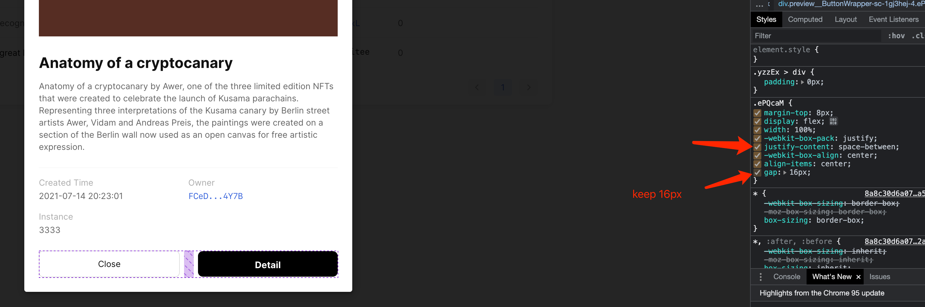 Fix Ui 1117 · Issue 798 · Opensquare Networkstatescan · Github 