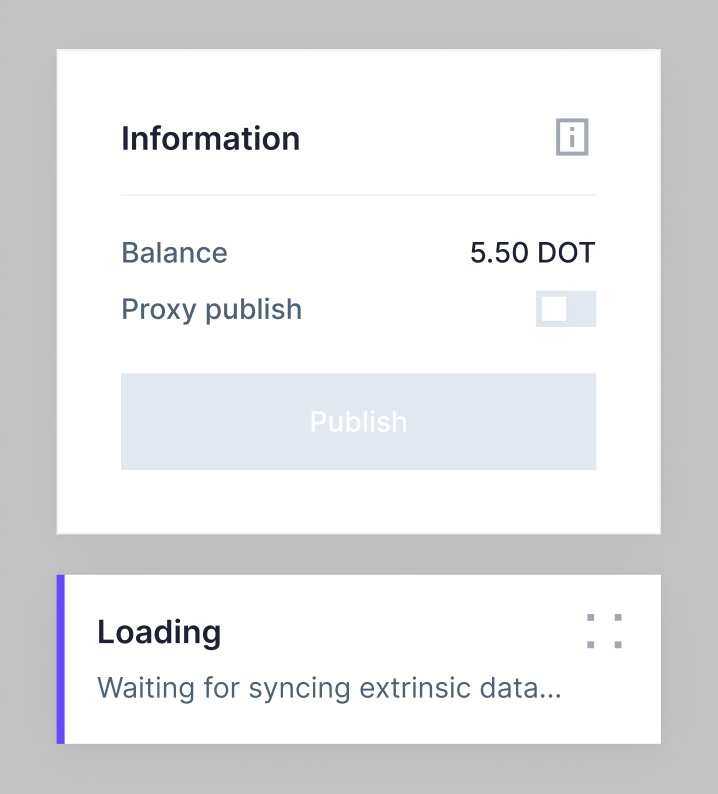 Add a loading toast when vote or public a proposal after signing · Issue #662 · opensquare ...