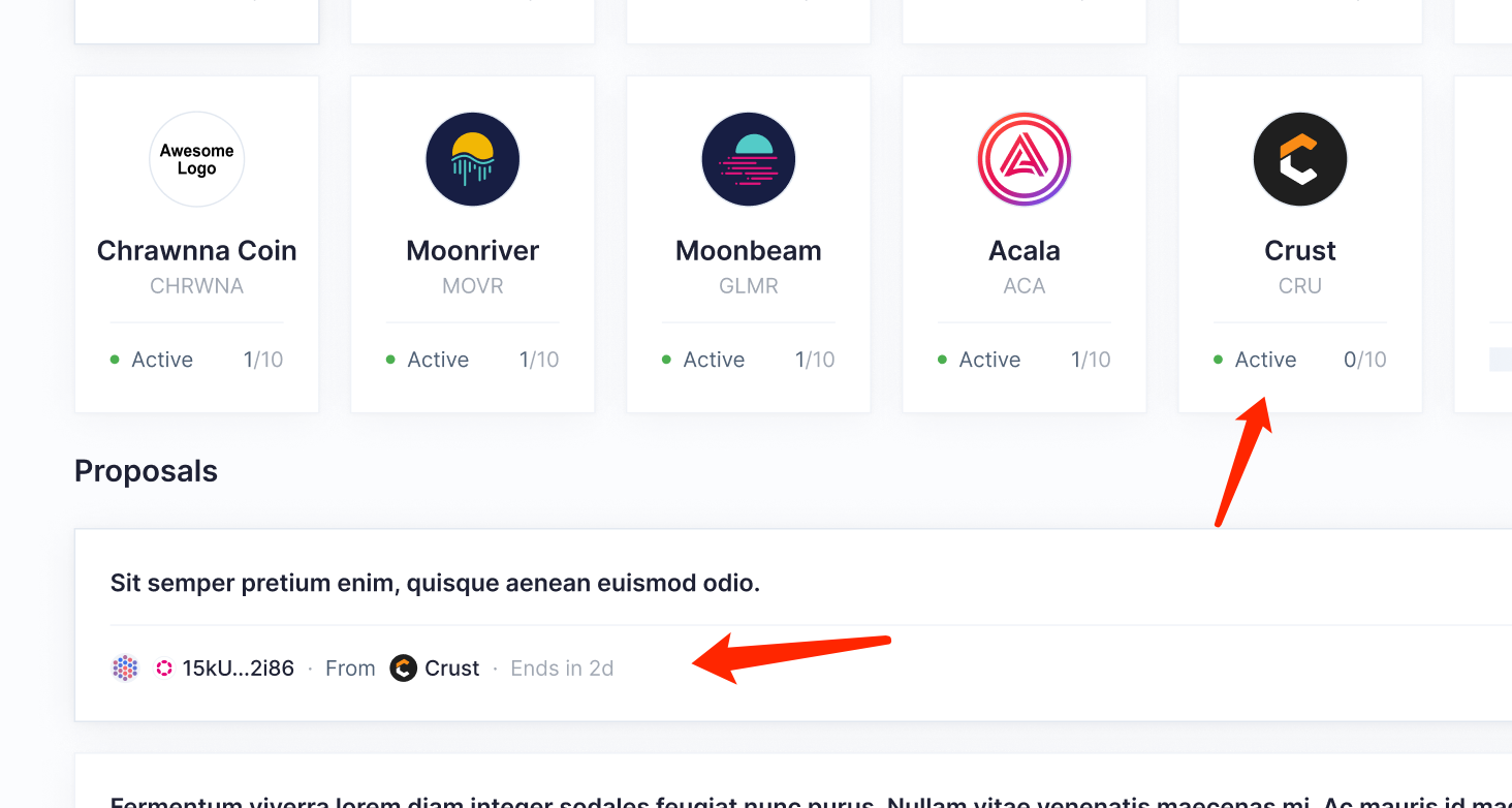 Support Crust · Issue #722 · opensquare-network/collaboration · GitHub