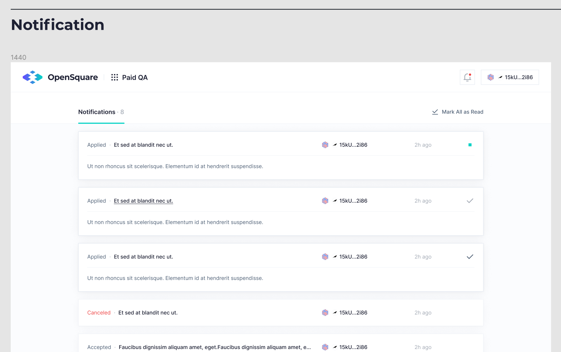 Modify Notification Page · Issue 515 · Opensquare Networkpaid Qa · Github 