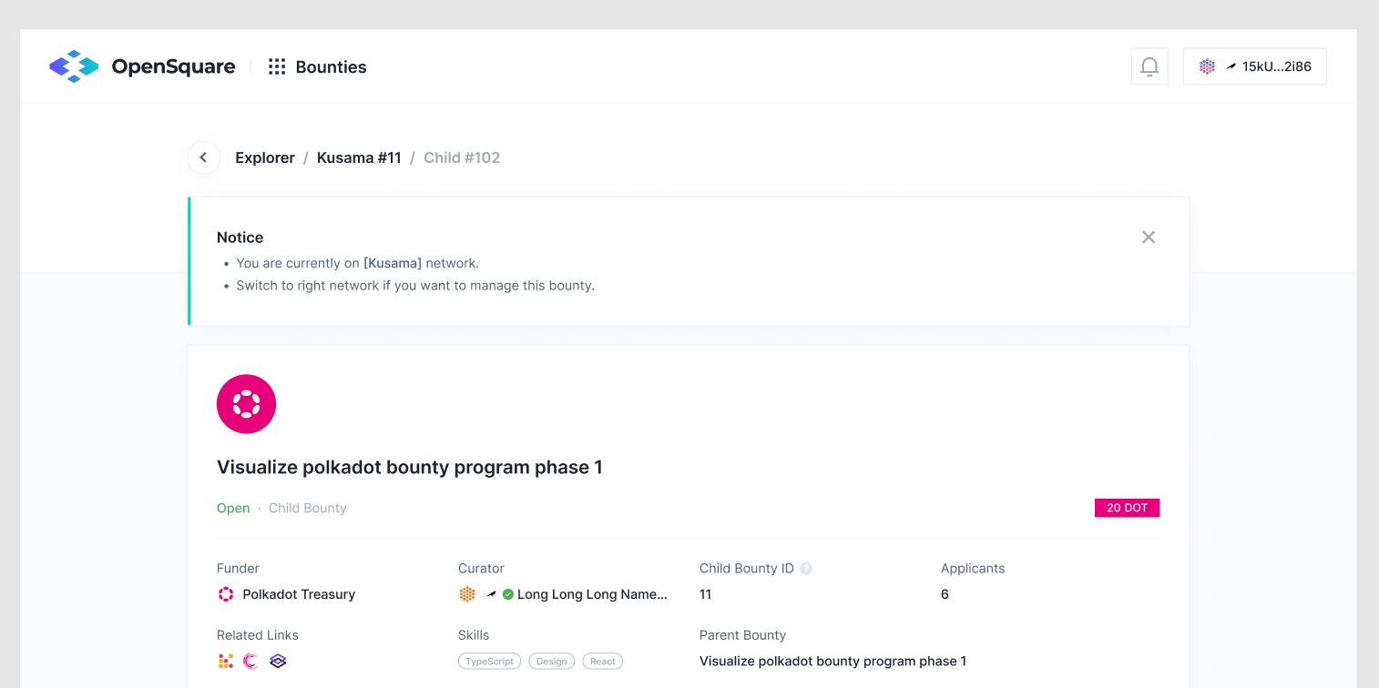 Display a notice if visitor (hunter or curator) is not in the correct network · Issue #131 ...