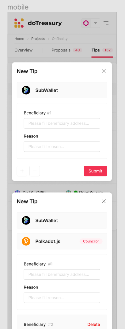 Implement newTip/reportAwesome support · Issue #990 · opensquare-network/dotreasury · GitHub
