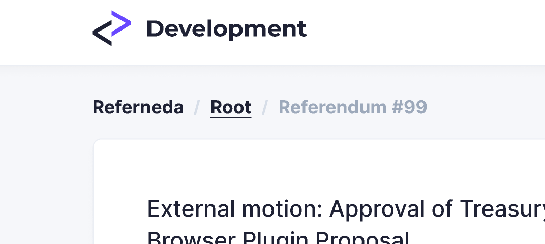 Implement breadcrumb to replace back button · Issue #2248 · opensquare-network/subsquare · GitHub
