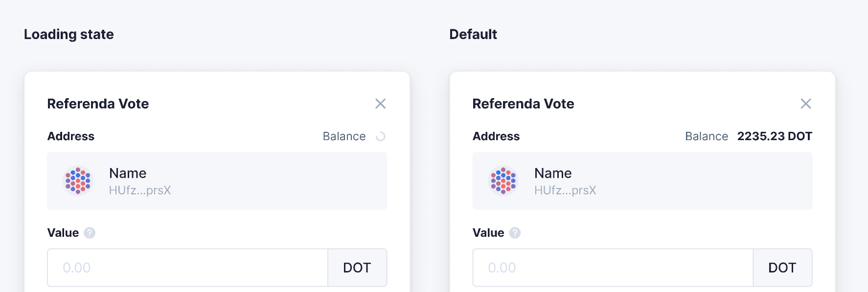 Only The Wallet Address Currently Connected Can Be Used For Voting · Issue 2250 · Opensquare