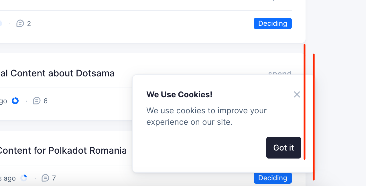 Fix the layout · Issue #2519 · opensquare-network/subsquare · GitHub