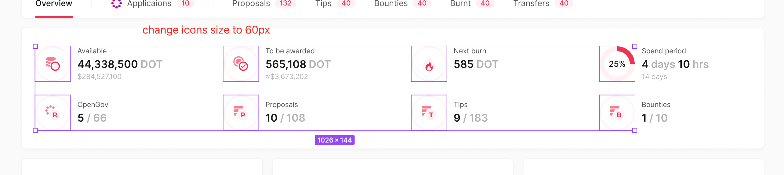 Enhancement ideas · Issue #1099 · opensquare-network/dotreasury · GitHub