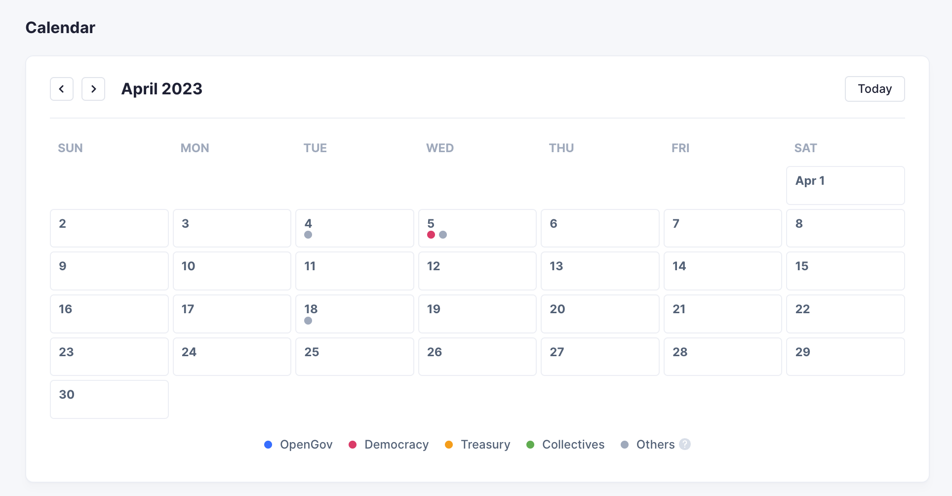 Fix Calendar Ui · Issue 2757 · Opensquare Networksubsquare · Github 