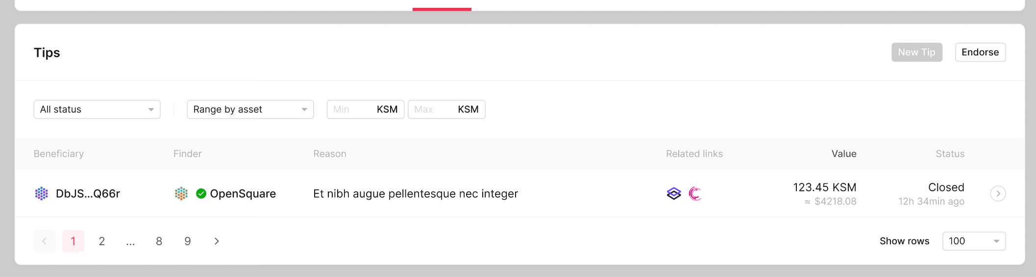 Disable new proposal/tip for kusama · Issue #1205 · opensquare-network/dotreasury · GitHub