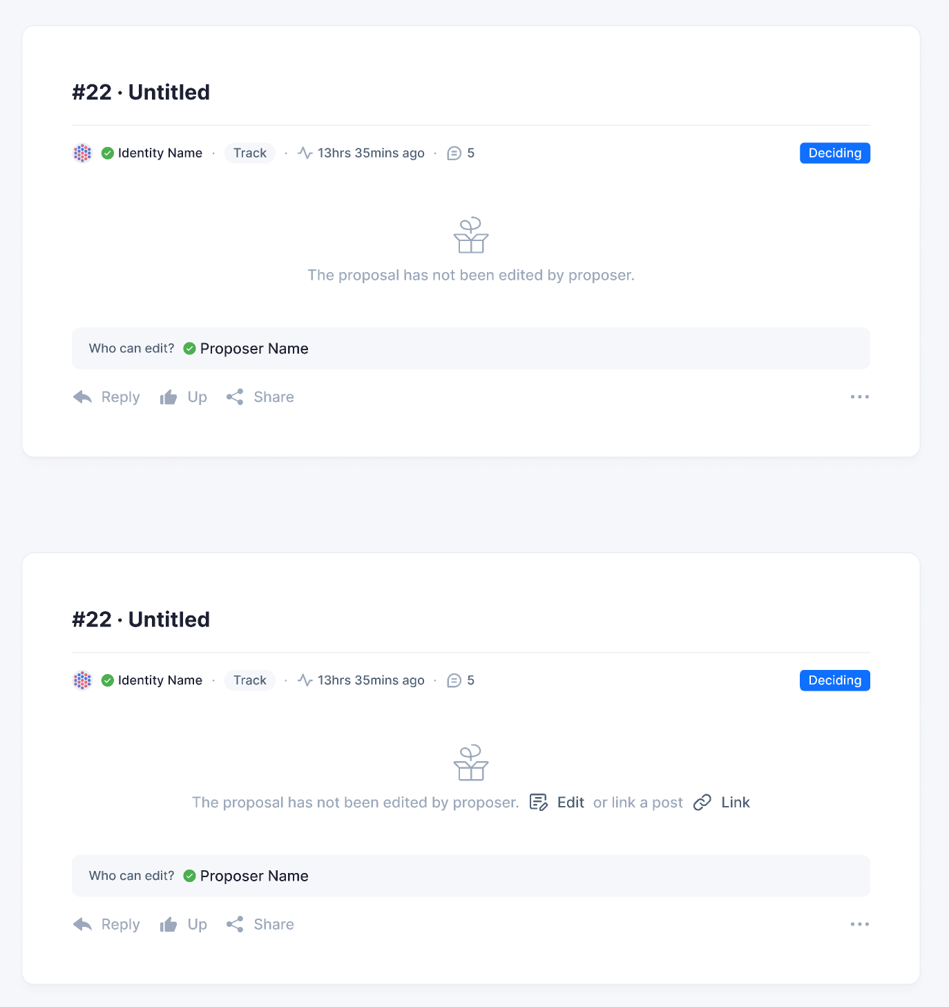 Improvement the display of content placeholder · Issue #3433 · opensquare-network/subsquare · GitHub