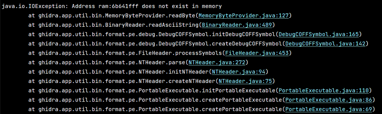 process CoffSymbol error · Issue #4028 · NationalSecurityAgency/ghidra · GitHub