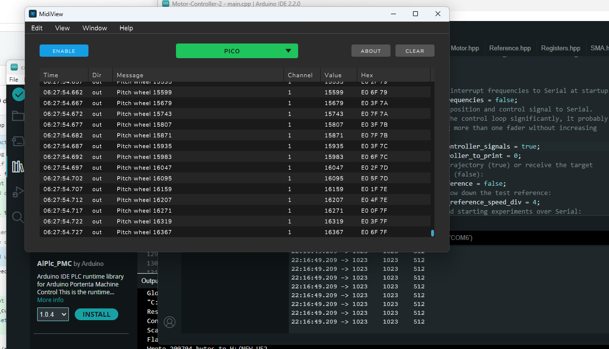 Some DAW not output PB Value when I move real fader · Issue #19 · tttapa/Control-Surface-Motor ...