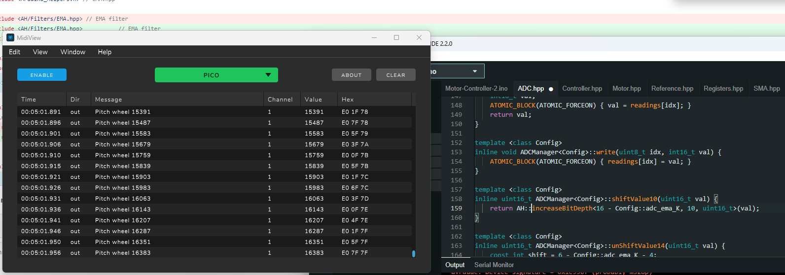 Some DAW not output PB Value when I move real fader · Issue #19 · tttapa/Control-Surface-Motor ...