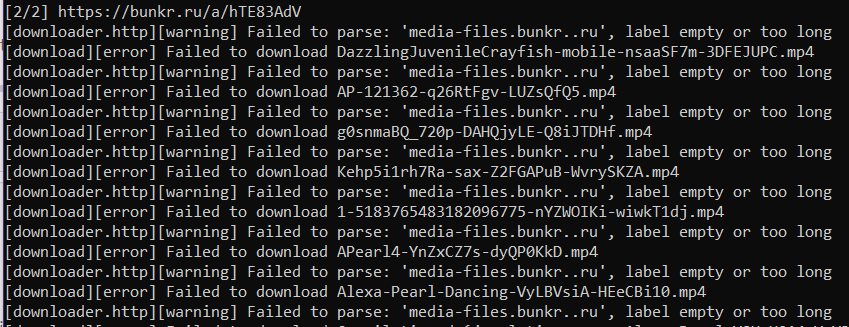 Failed to download (label empty or too long) · Issue #3481 · mikf/gallery-dl · GitHub
