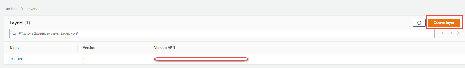 pyodbc and unixODBC for MSSQL as a lambda layer · GitHub